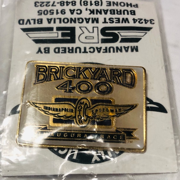 Nascar | Other | Vintage Brickyard 40 Indianapolis Motor Speedway Metal ...